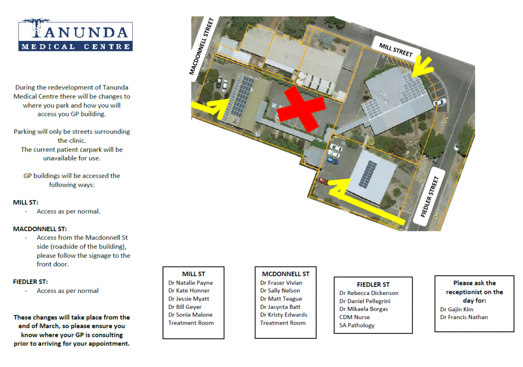 Appointments | Tanunda Medical Centre